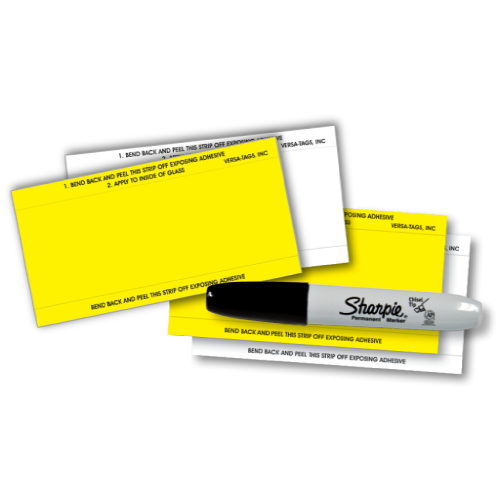 Yellow Stock Tag - 250/Bx – ADSCO Companies