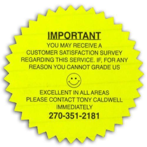 2" CSI Seal Labels – ADSCO Companies