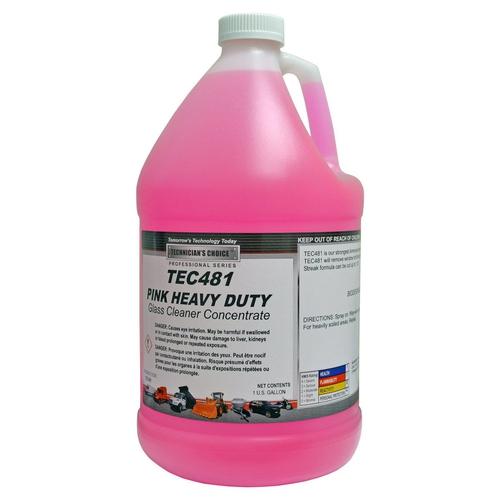 TEC 481 Pink Heavy Duty Glass Cleaner - 1 Gallon – ADSCO Companies
